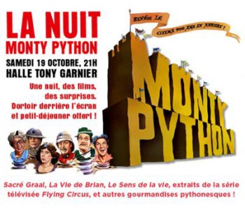 La nuit Monty Python au festival Lumières de Lyon : billets en vente ...
